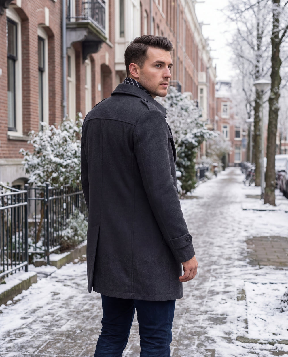 Kingsley™ Wool Jacket – Timeless British wool jacket for refined winte