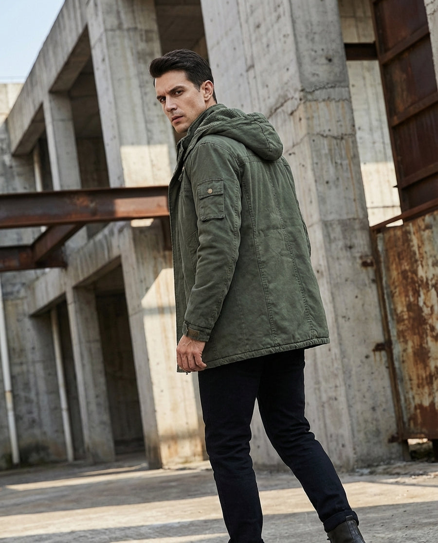 Nordelle™ Winter Coat – Men’s refined winter coat for everyday wear