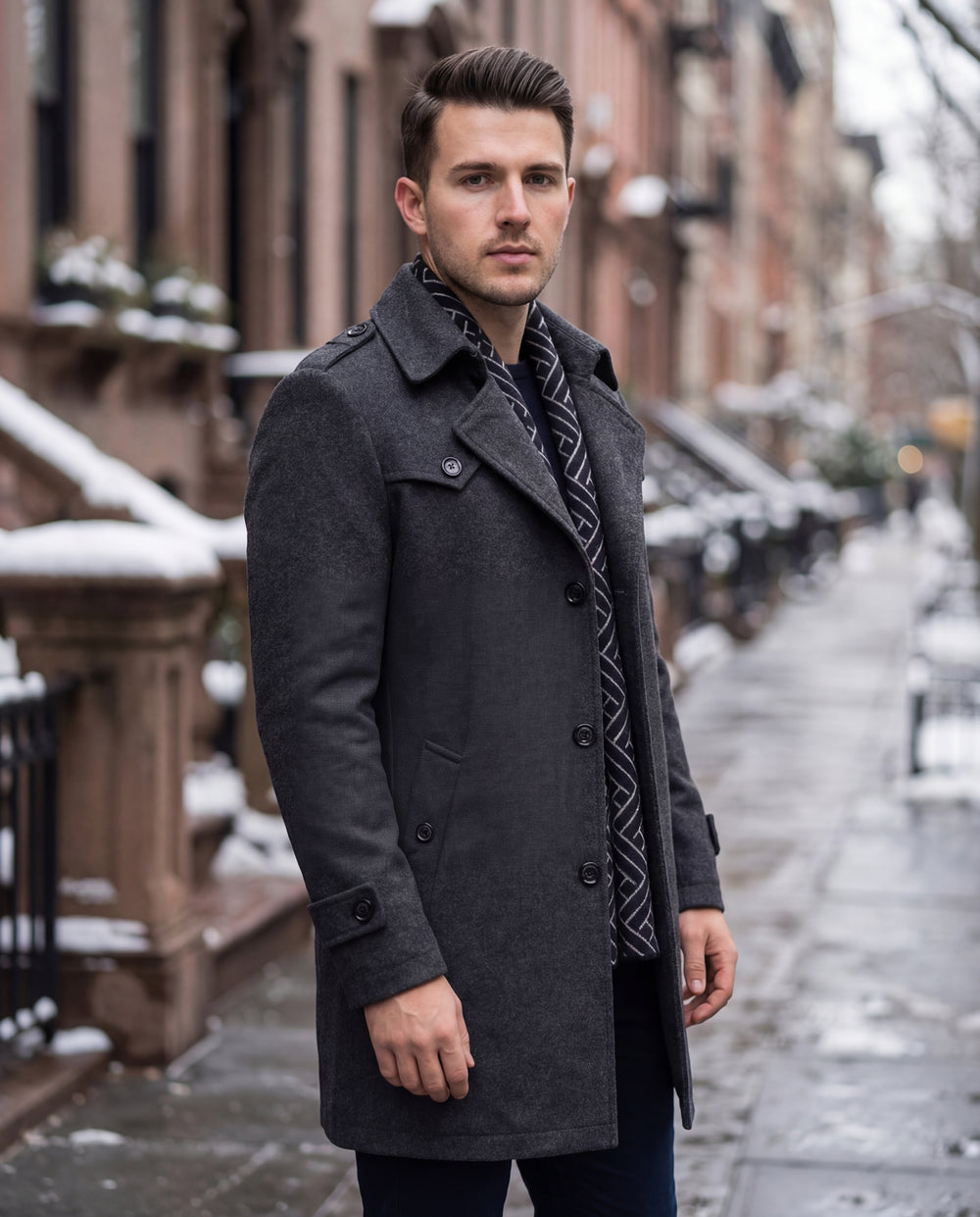 Kingsley™ Wool Jacket – Timeless British wool jacket for refined winte